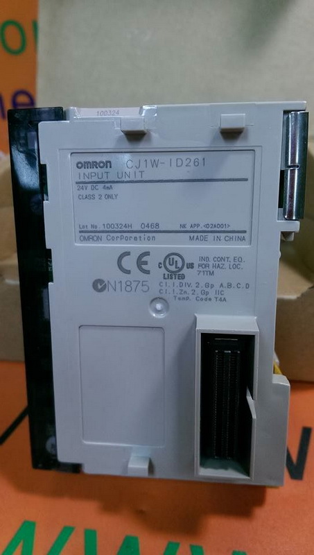 Omron Plc Input Unit Cj1w Id261 裕益科技自動化設備可程式編碼器plc分散式控制系統dcs